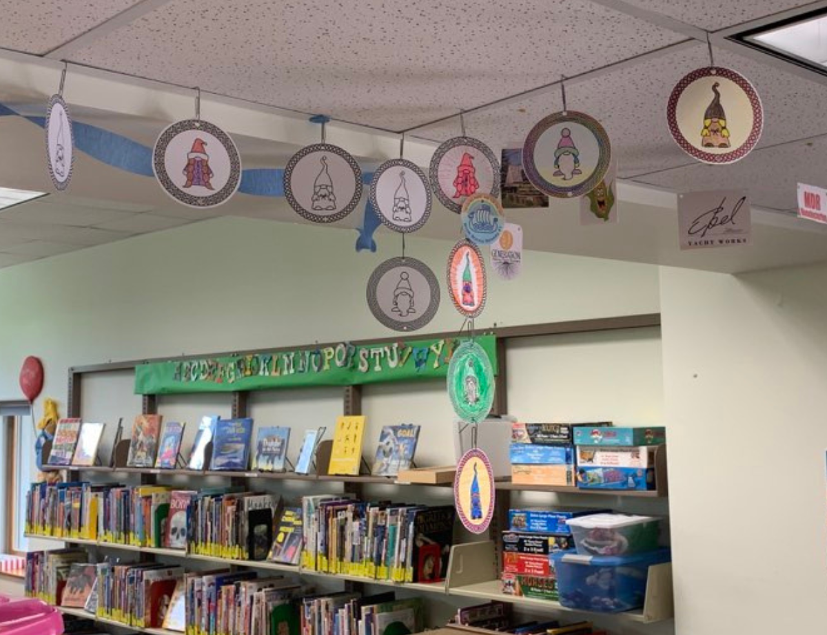 Gnomes on the move! – Scandinavia Public Library